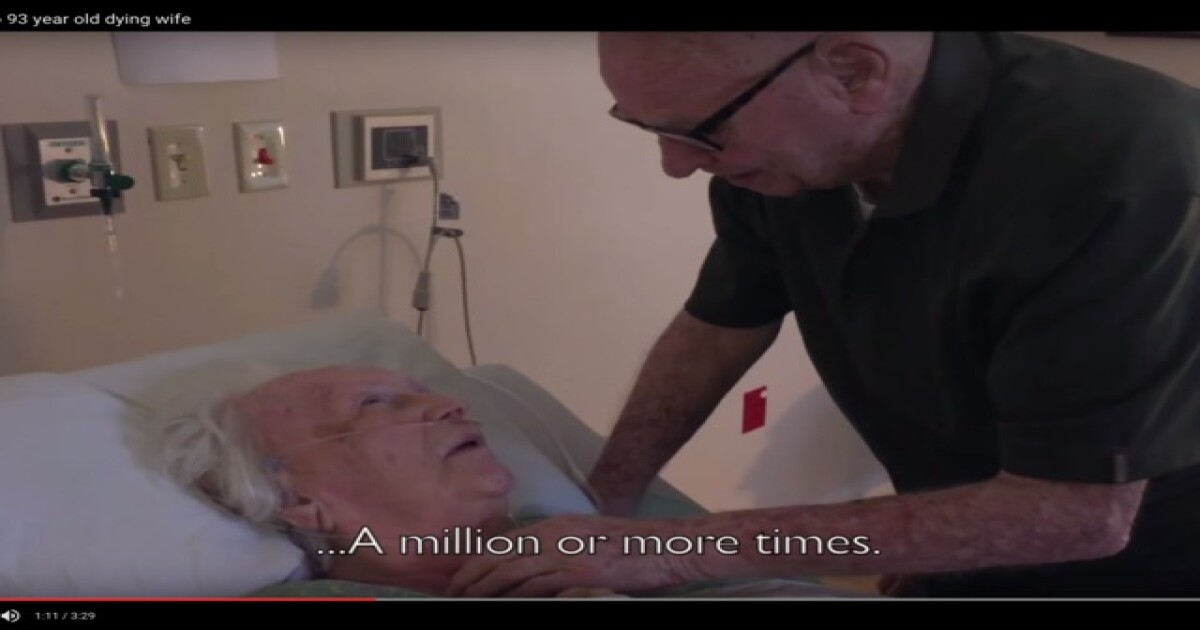Video Man Sings To 93 Year Old Dying Wife